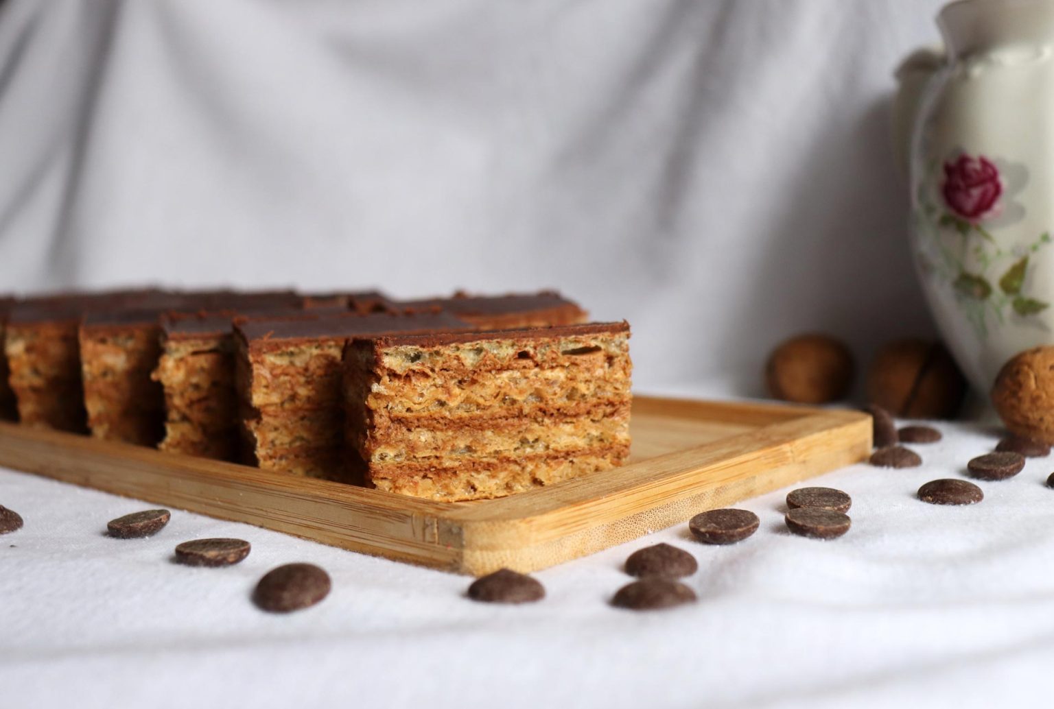 Bajadera s oblatnama • Slatkopedija